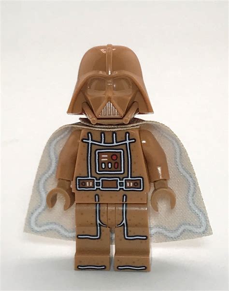 Lego Star Wars Gingerbread Darth Vader Minifigure Sw1483 From Set