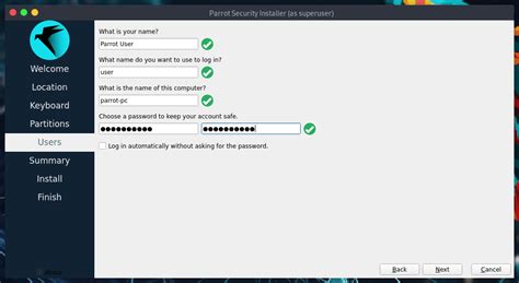 Install ParrotOS ParrotOS Documentation