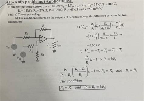 Solved Op Problems Applications In The Temperature Chegg Com