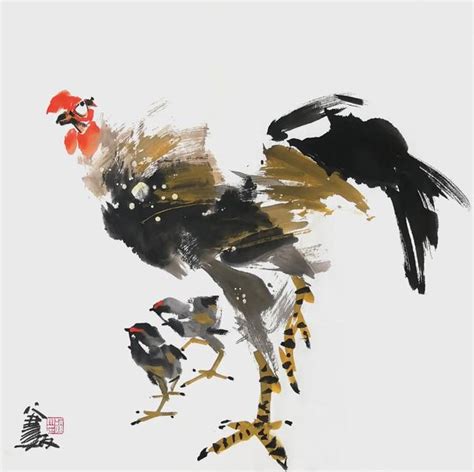 趙寒翔彩墨 畫造花身份筆繪山水韻 每日頭條