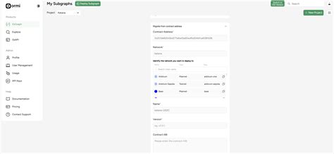 Fetch Smart Contract Data Using Subgraphs With Ormi Katana Documentation