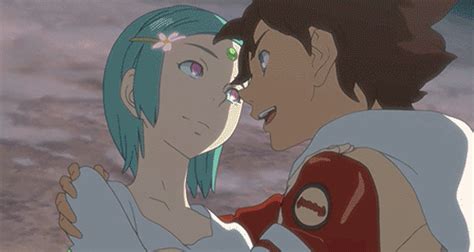 Renton And Eureka Kissing  By Catcamellia On Deviantart