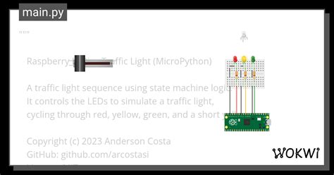 traffic light copy wokwi esp32 stm32 arduino simulator