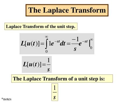PPT The Laplace Transform PowerPoint Presentation ID 426954