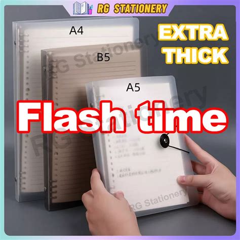 Binder Notebook A5b5a4 Refillable Binder Refill Notebook School
