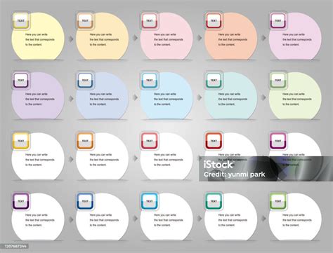 텍스트 쓰기를 위한 정사각형 아이콘입니다 쓰기위한 다양한 색상의 버튼 아이콘 다른 색상의 다이어그램 아이콘입니다 젤리와 투명 한