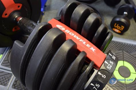 Bowflex Selectech 552 Dumbbells Strength Equipment Weights Bars Handles Dumbbells