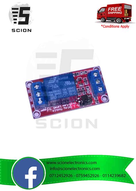 V Channel Relay Module Scion Electronics