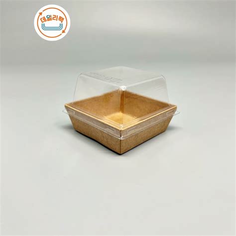 1000세트 종이용기 Drp 28 크라프트용기 샌드위치용기 일회용용기 데일리팩 식품포장용기 전국최다보유 반찬가게 반찬용기 고민 한번에 해결 D12pack D12company