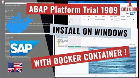 Install Abap Platform Trial 1909 On Windows With Docker Container