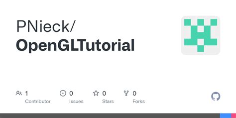 Github Pnieckopengltutorial