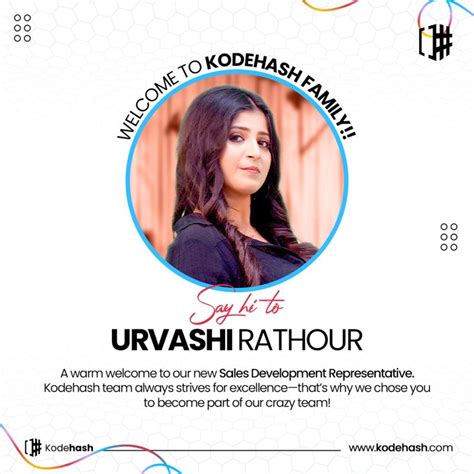 Kodehash On Linkedin Kodehash Salesdevelopmentrepresentative Newjoinee Welcometotheteam