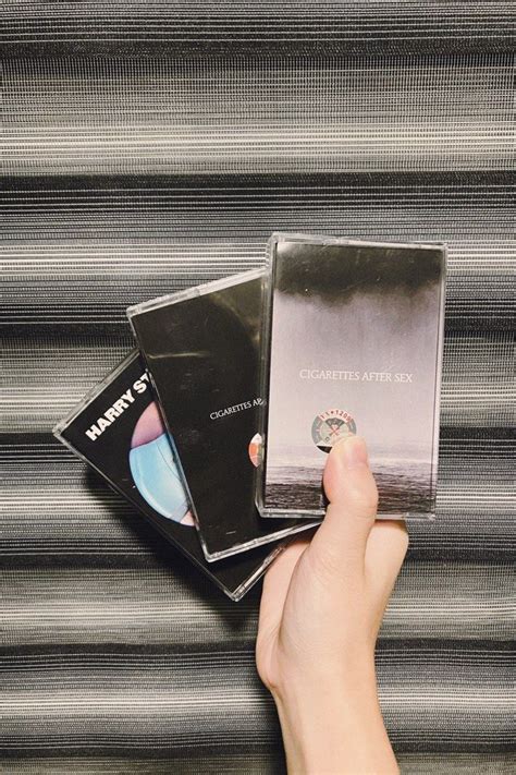 Casette Player With Cigarettes After Sex Tape Audio Portable Music Players On Carousell