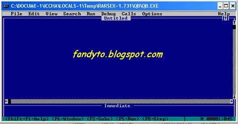 fandy to ™ contoh program quick basic