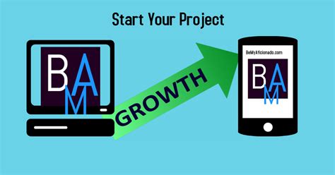 Start A New Project Be My Aficionado