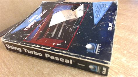 Using Turbo Pascal Uk Yester Michael 9780880223966 Books