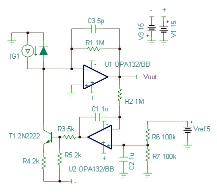 Photodiode AC Amplifier Amplifiers Forum Amplifiers TI E E Support Forums