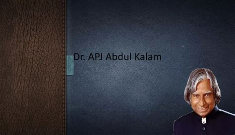 Dr Apj Abdul Kalam Introduction Pptx Religion And Spirituality