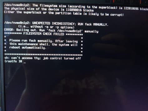 Failed To Boot After Reducing Root Partition Size Using Live Usb And Kde Partition Manager Moor