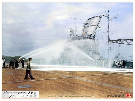 Ijn Hiyo 1943 Yokosuka 07101943 The Crew Armada Japon