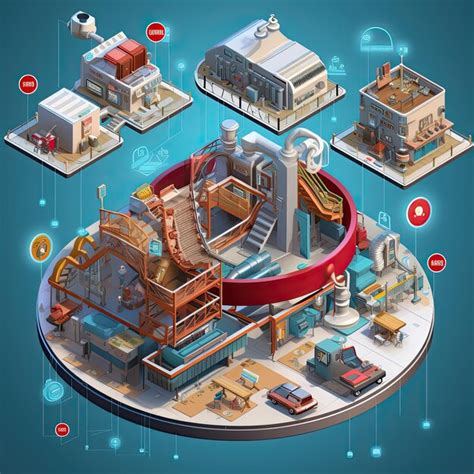 Premium Photo Operations Diagram 3d Isometric Illustration