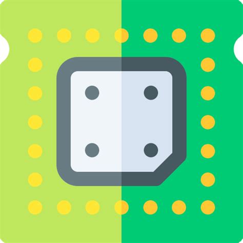 Cpu Basic Rounded Flat Icon