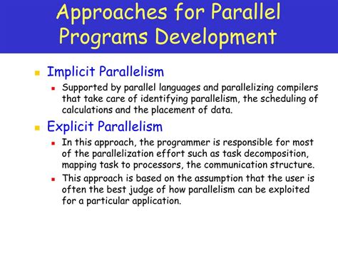 PPT Parallel Programming Models And Paradigms PowerPoint Presentation ID 3359715