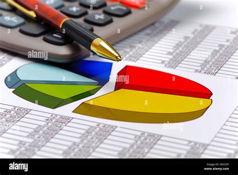 Finance And Calculation At Stock Market With Chart And Spreadsheet Stock Photo Alamy