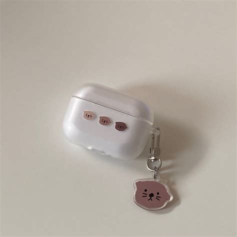 해달상점 삼해달 반투명 에어팟프로 케이스 에이블리