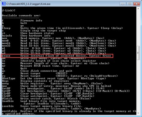 Tutorial How To Erase The Flash With The Gnu Gdb Debugger Mcu On Eclipse