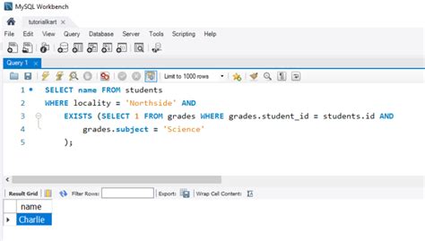 Sql Exists Operator Syntax Examples