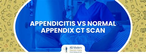 Appendicitis Vs Normal Appendix Ct Scan Aq Imaging Network