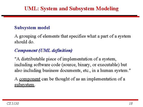 CS 5150 Software Engineering Lecture 13 System Architecture