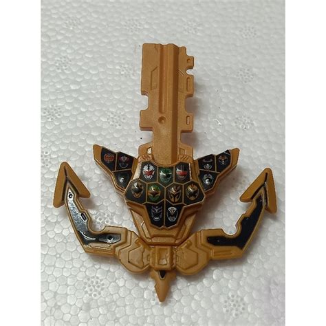Dx Original Bandai Gokai Silver Gold Mode Gokaiger Ranger Key Shopee Malaysia
