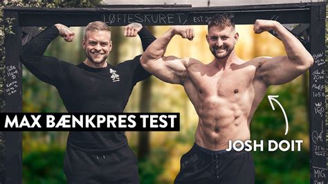 Josh Springer Brystet And Pr I BÆnkpres En Tur I Skuret Med Joshdoit Youtube