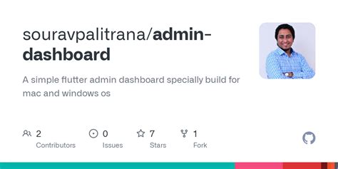 Github Souravpalitrana Admin Dashboard A Simple Flutter Admin Dashboard Specially Build For