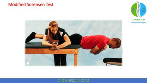 Sorensen Test Explained Easily Orthofixar