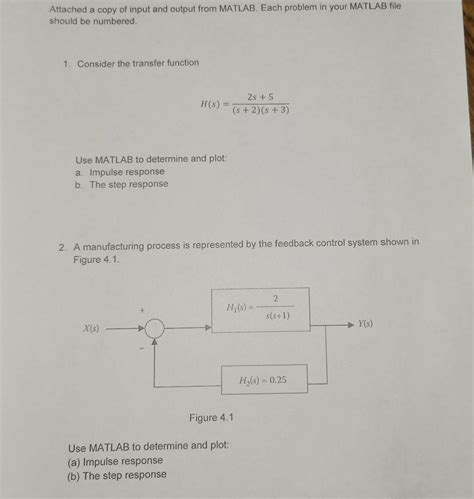 Solved Attached A Copy Of Input And Output From MATLAB Each Chegg Com