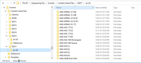 Solved Unresolved Content Center Parts Autodesk Community
