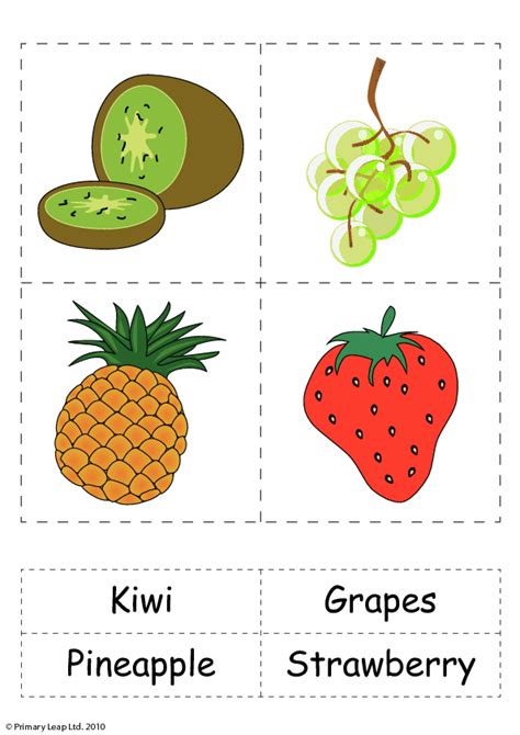 Flashcards Fruit