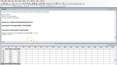 M17 Correlation And Regression YouTube