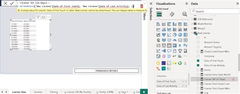 Powerbi Power Bi Cant Select Column In Networkdays Stack Overflow