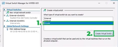 How To Create And Configure A Virtual Switch With Hyper V