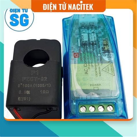 [nshop] Module đo điện Ac Pzem 004t Cổng Ct Tròn Cổng Pzct 02 100a Shopee Việt Nam