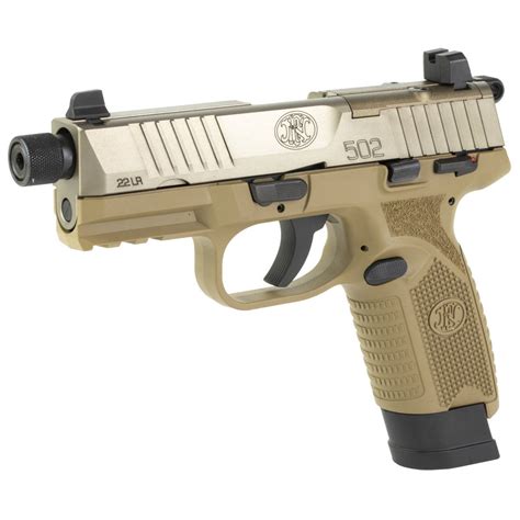 Fn 502 502t Fn502 Tactical 22 22lr 66 101006 Fn502t Semi Auto Pistols At