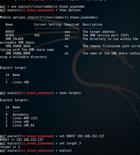 Samba远程代码执行漏洞cve 2017 7494复现过程 · 浮萍s Blog