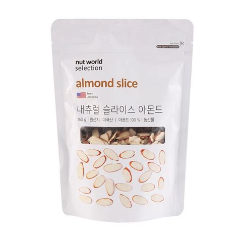 아몬드 슬라이스 미국산 160g 봉 홈플러스 익스프레스