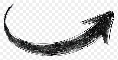 PNG Black Curve Arrow Sketch Premium PNG Rawpixel