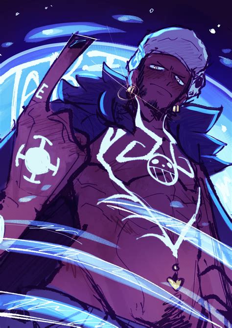 Trafalgar Law One Piece Drawn By Sage Redbeanp Danbooru