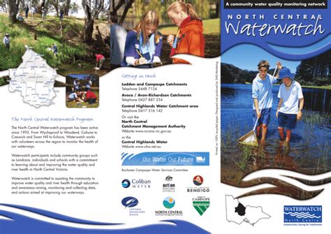 Getting In Touch A Community Water Quality Monitoring Network